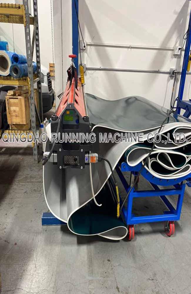 Custom 1800mm PU Portable Conveyor Belt Vulcanizing Machine Vulcanizer