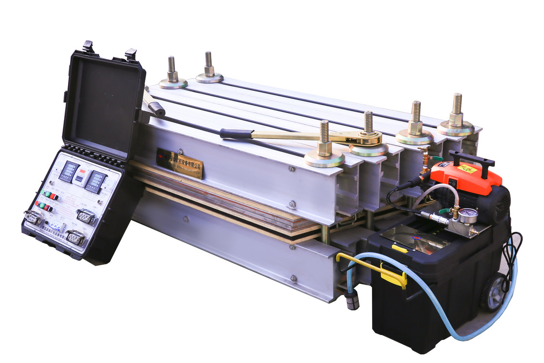 Hydraulic Vulcanizing Press Joint Machine SLJ1800 With Almex